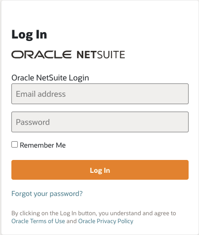 NetSuite login - Recordatorio de cómo acceder a NetSuite